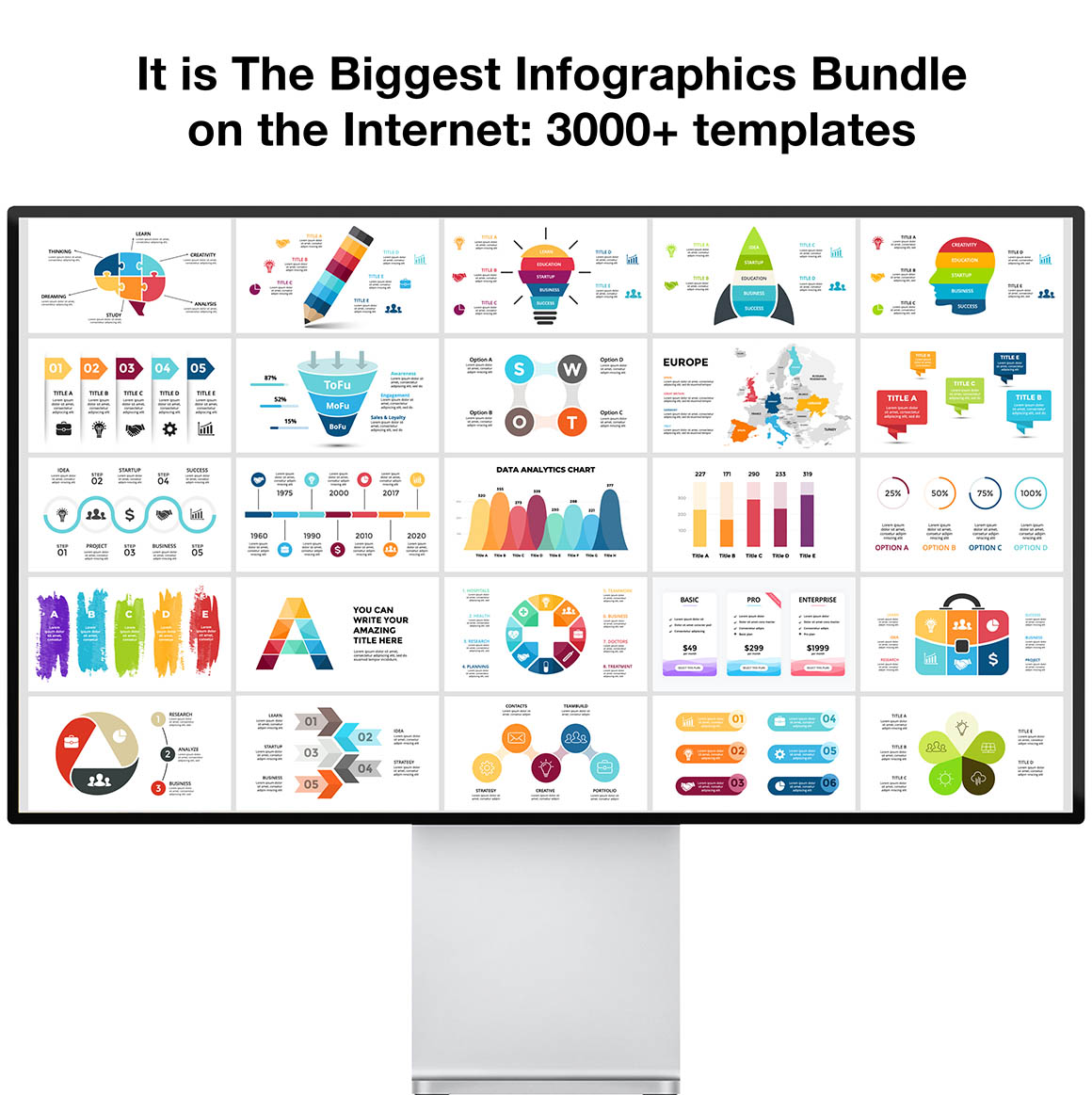 The Biggest Infographics Bundle - Dealjumbo