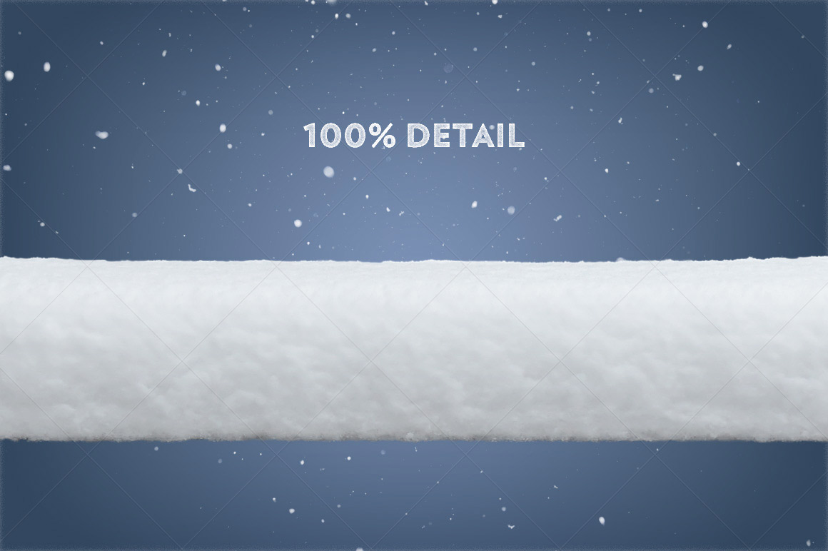 This seamless high-resolution snow texture was made to generate large ...