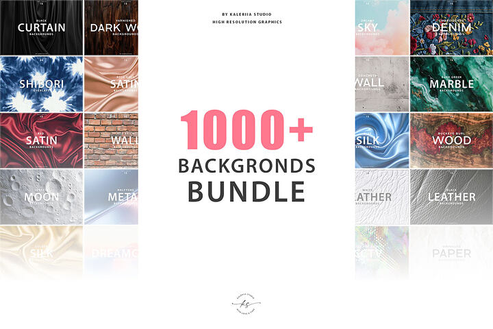 1000+ Backgrounds Bundle